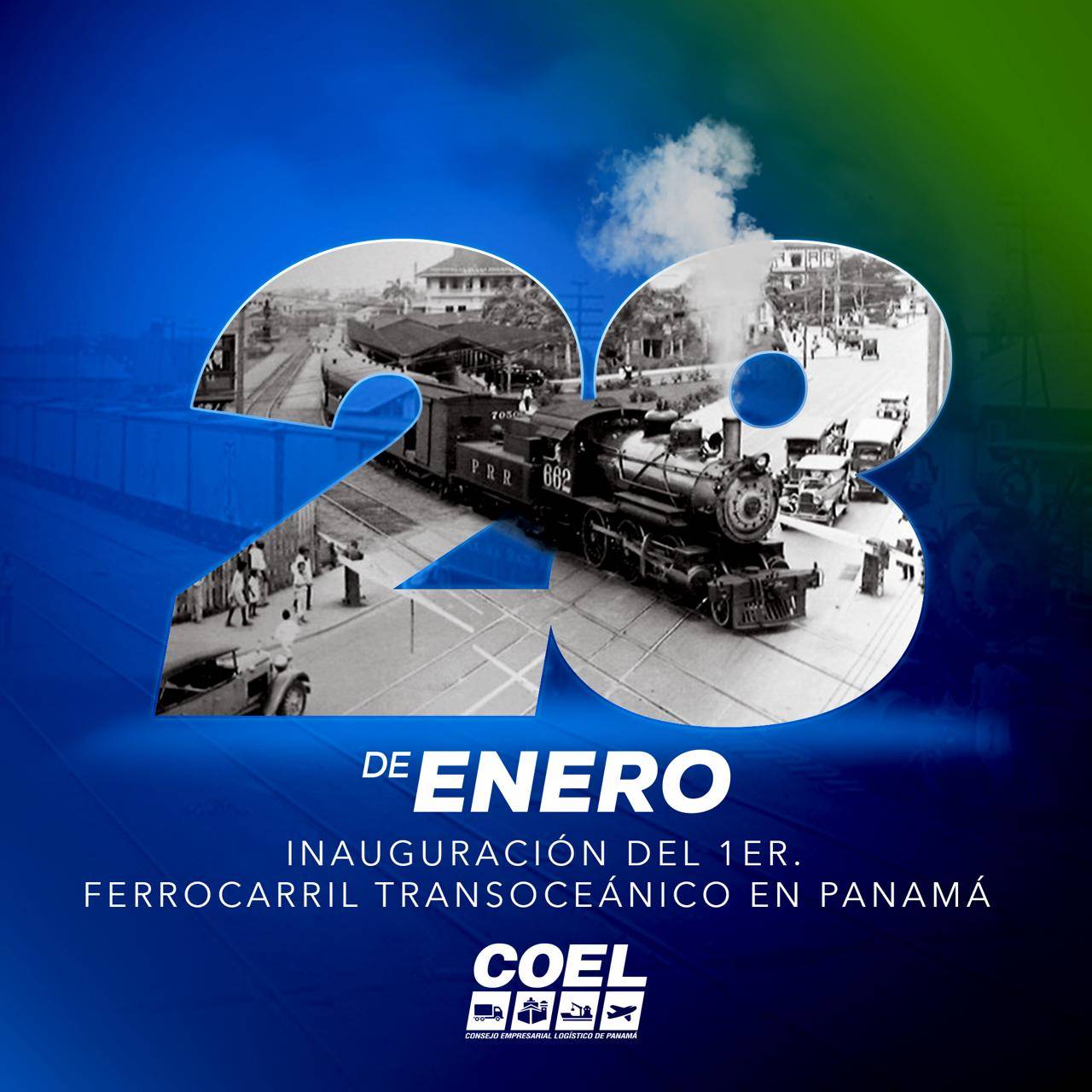 Inauguración del Primer Ferrocarril Transoceánico en Panamá | COEL ...